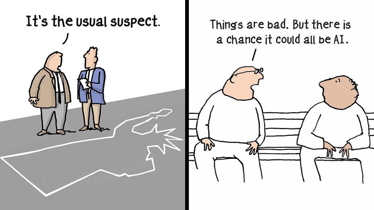 40 Thought-Provoking Cartoons About Society And Human Behavior | Bored ...