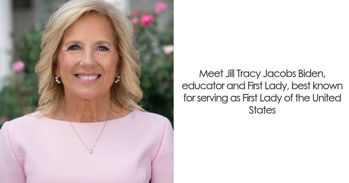 Jill Biden: Bio And Career Highlights | Bored Panda