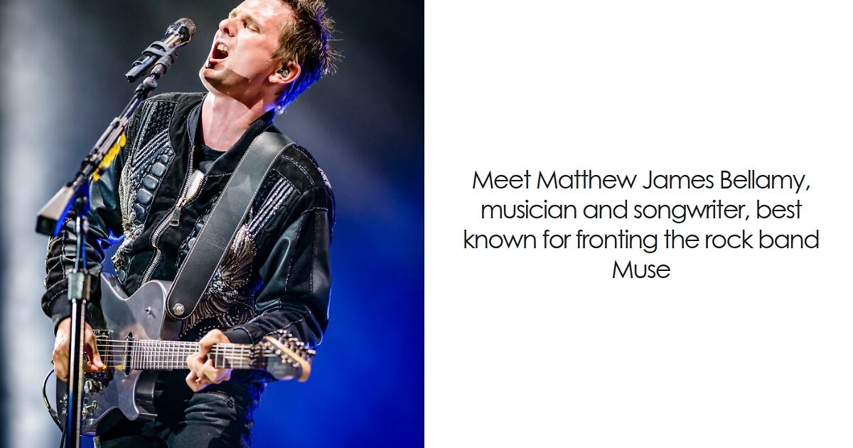 Matt Bellamy: Bio And Career Highlights | Bored Panda