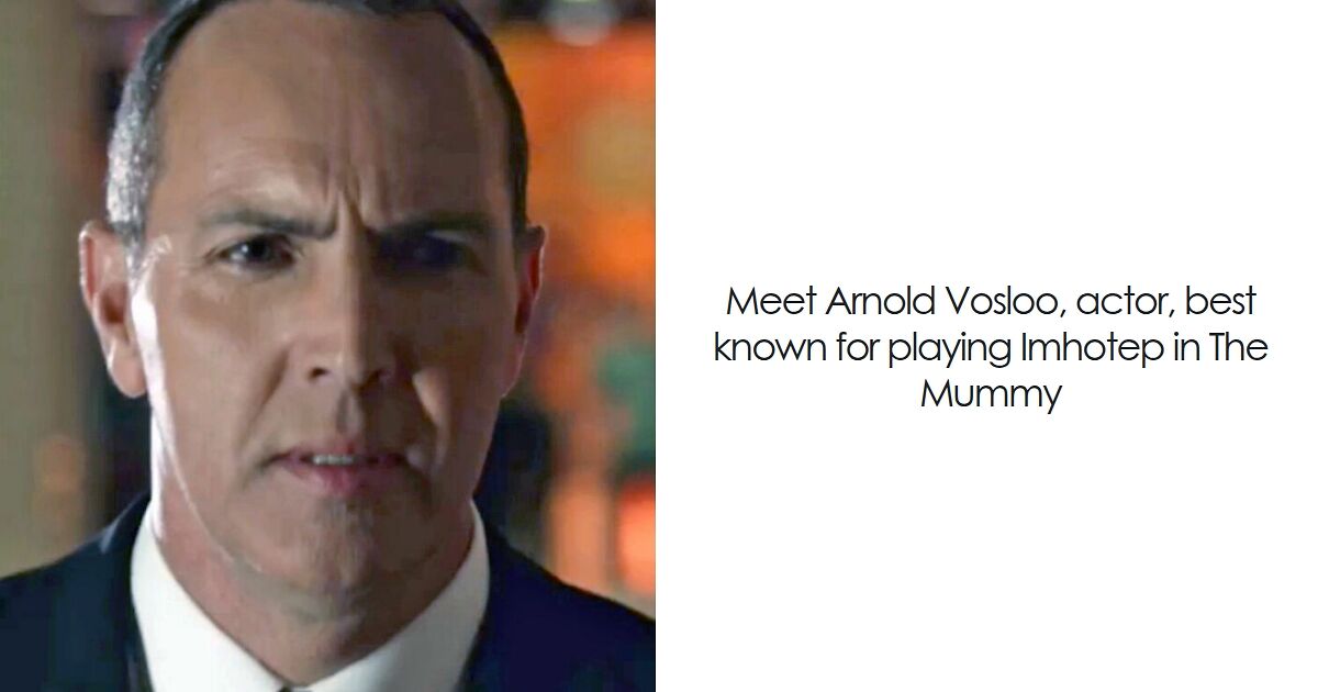 Arnold Vosloo: Bio And Career Highlights | Bored Panda