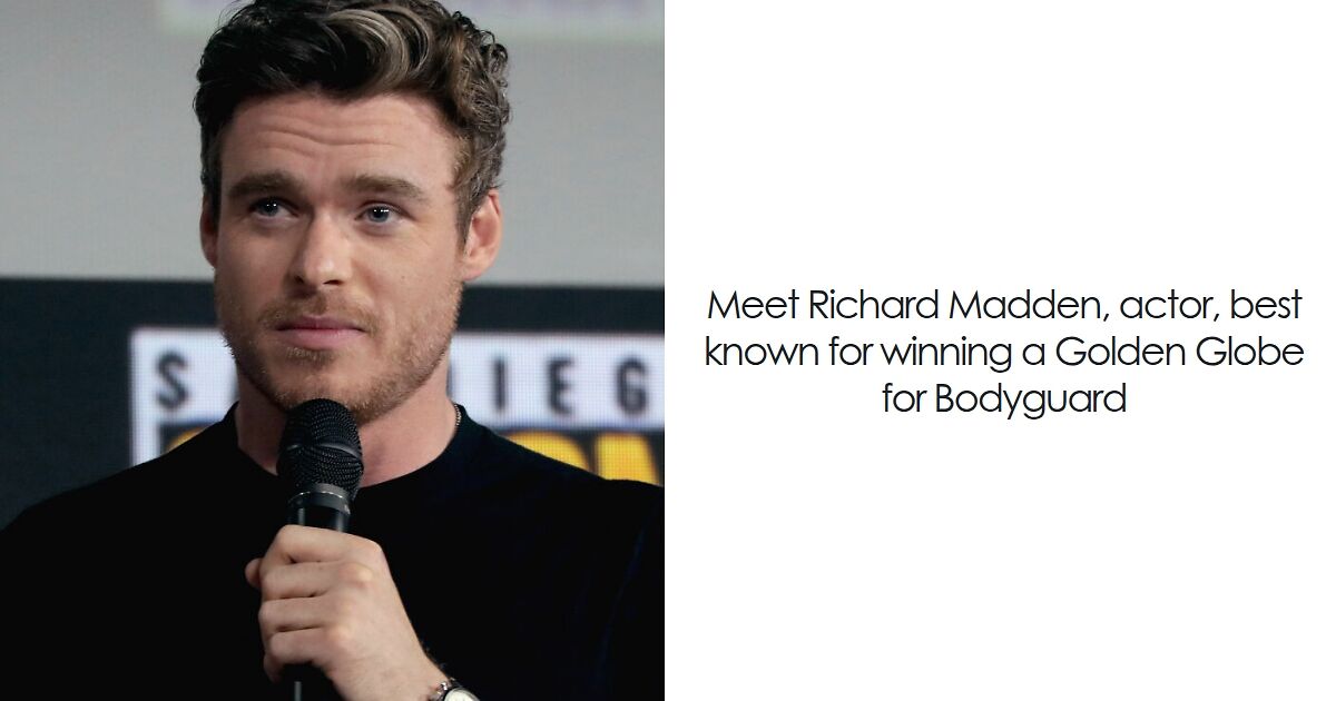 Richard Madden: Bio And Career Highlights | Bored Panda