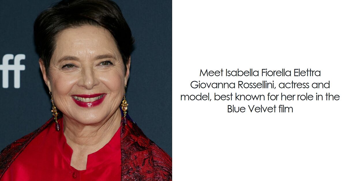 Isabella Rossellini: Bio And Career Highlights | Bored Panda