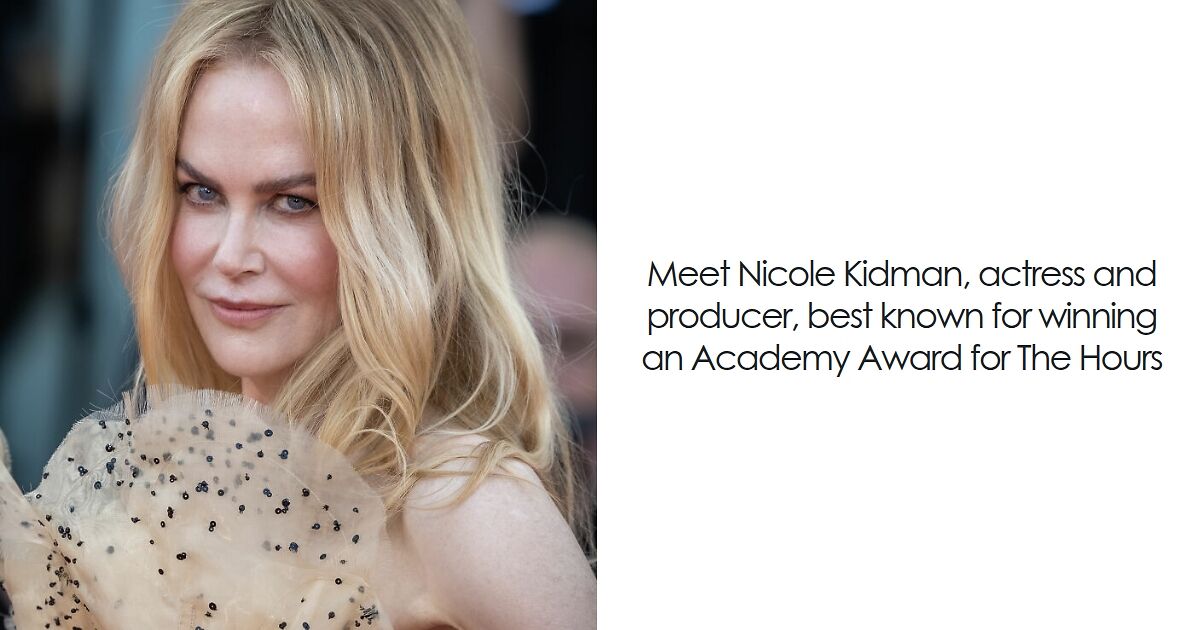 Nicole Kidman: Bio And Career Highlights | Bored Panda