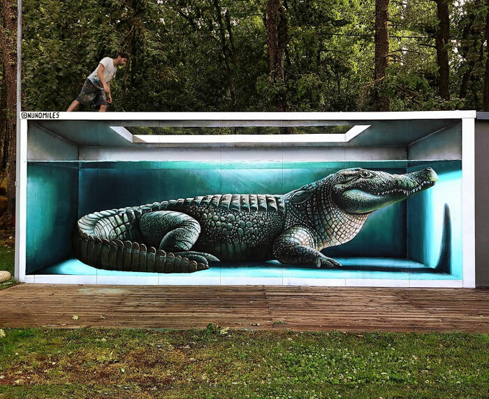 29 Street Art Transformations That Turn Ordinary Walls Into ...