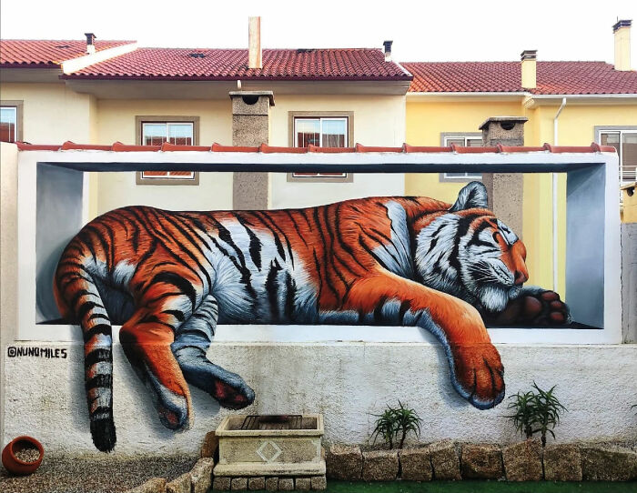 29 Street Art Transformations That Turn Ordinary Walls Into ...