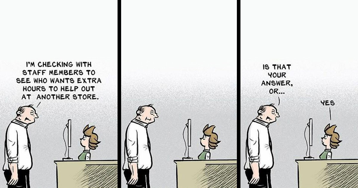50 Relatable Comics With Funny Takes On The World Of Retail Employees ...