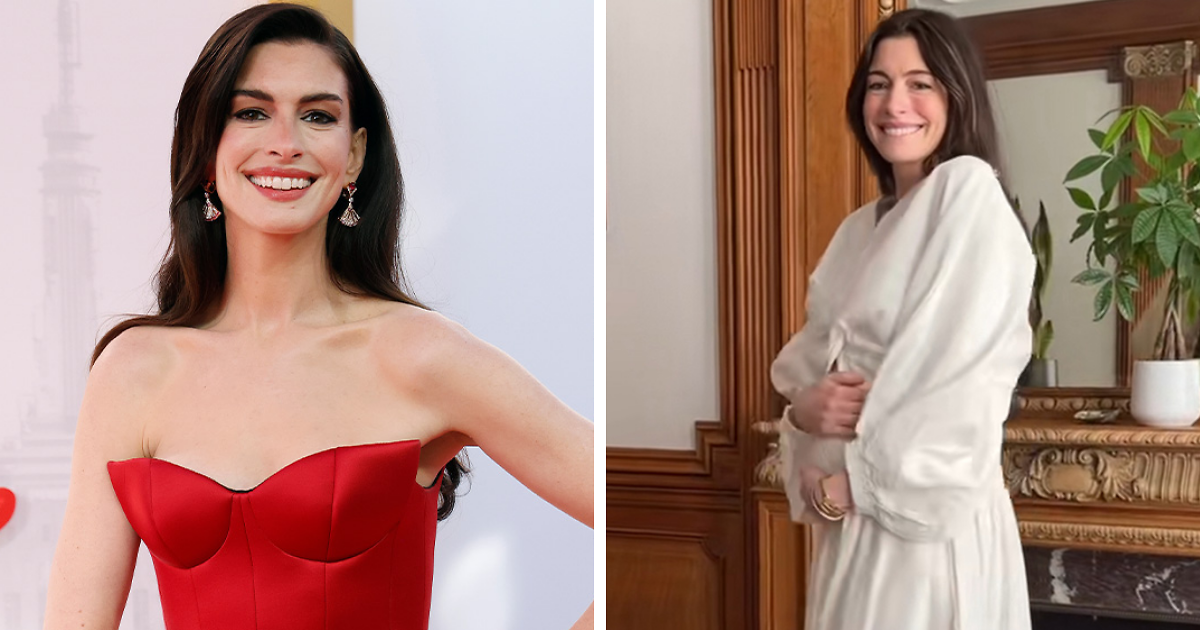 Fans Are Just Realizing How Anne Hathaway Hid Her Pregnancy During ...